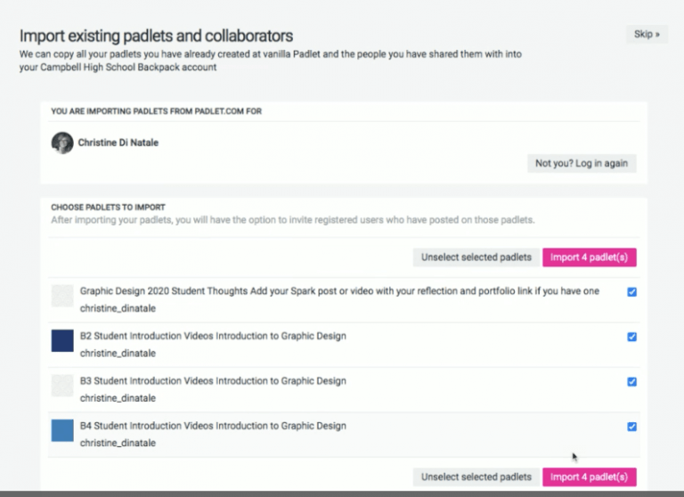 Getting Started with Padlet Backpack – Campbell Commons