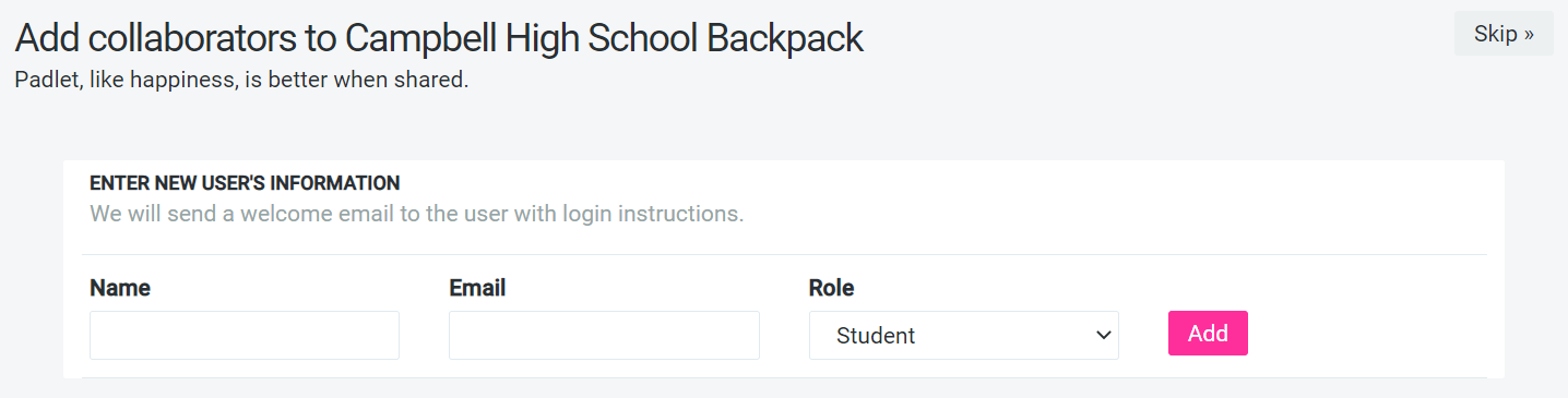Getting Started with Padlet Backpack – Campbell Commons